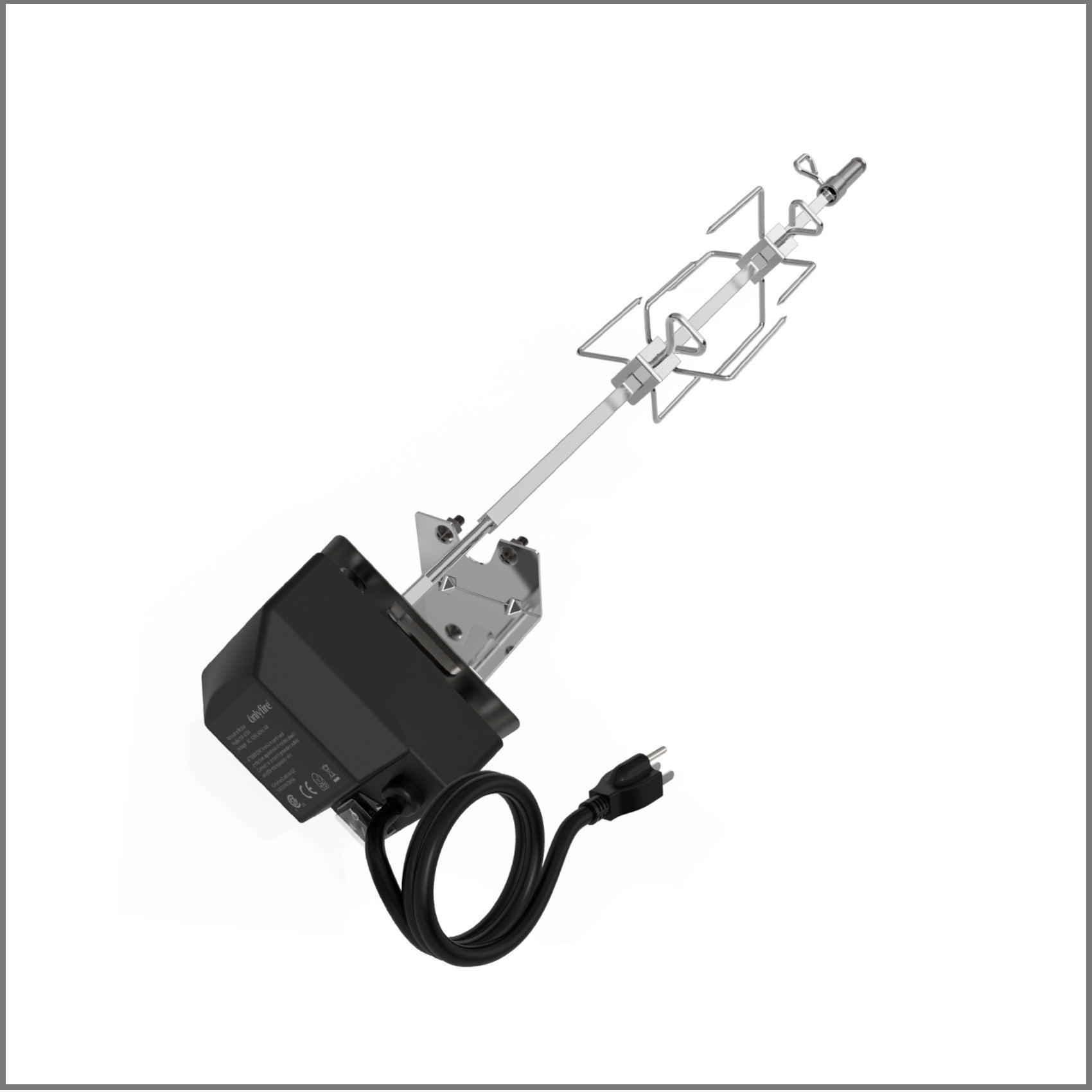 Onlyfire 6014 Rotisserie Kit for Weber Spirit 200/300 Series Grill ...