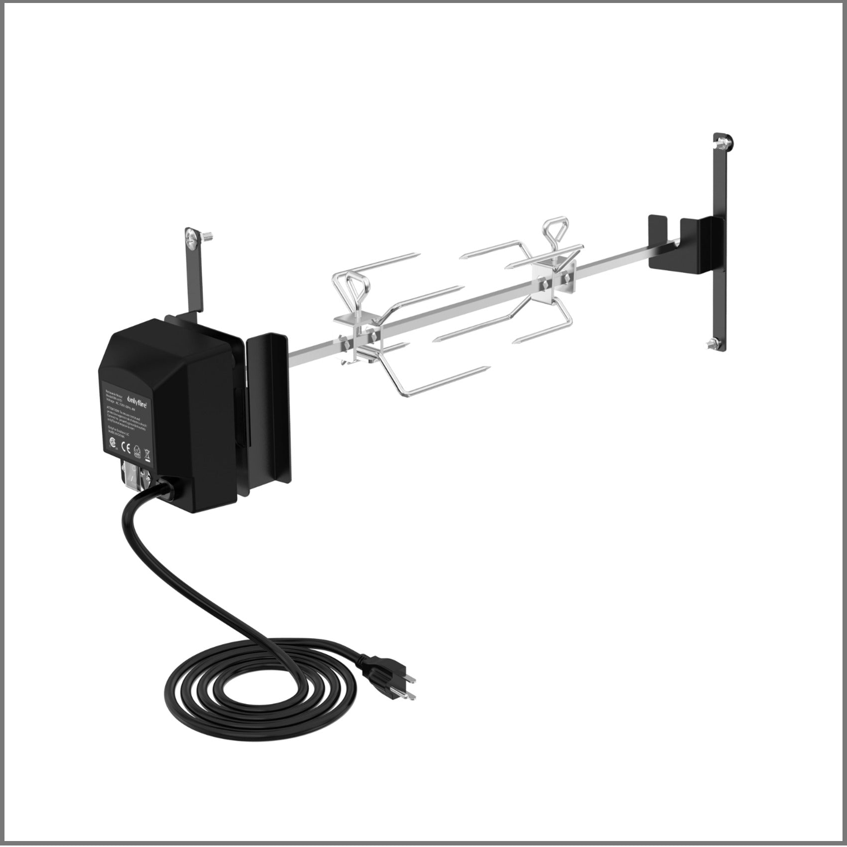 Onlyfire 360° Rotisserie Kit for Weber 22" WSM Cooker